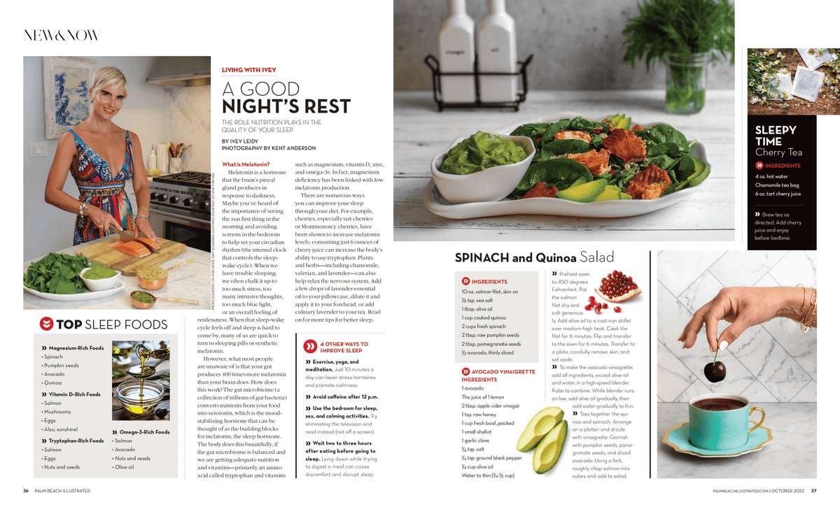 A Good Night's Rest: The Role Nutrition Plays in the Quality of Your S ...