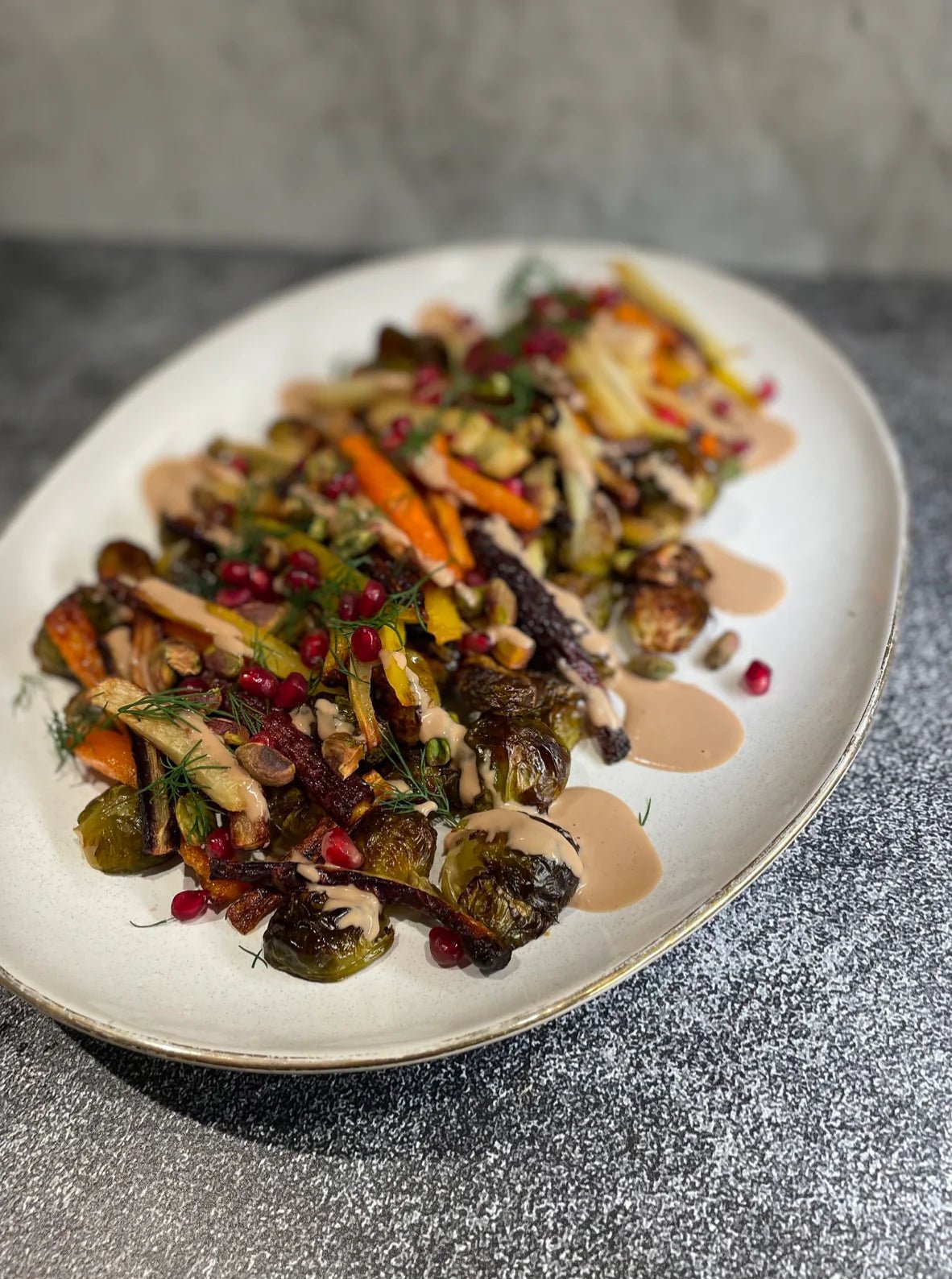 Crispy Brussels and Carrots — Living with Ivey