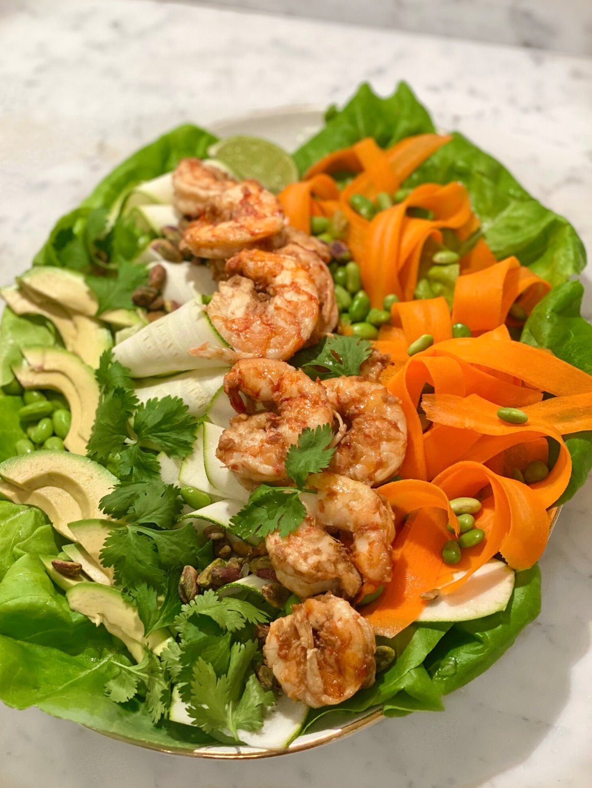 Shaved Vegetable Salad — Living with Ivey