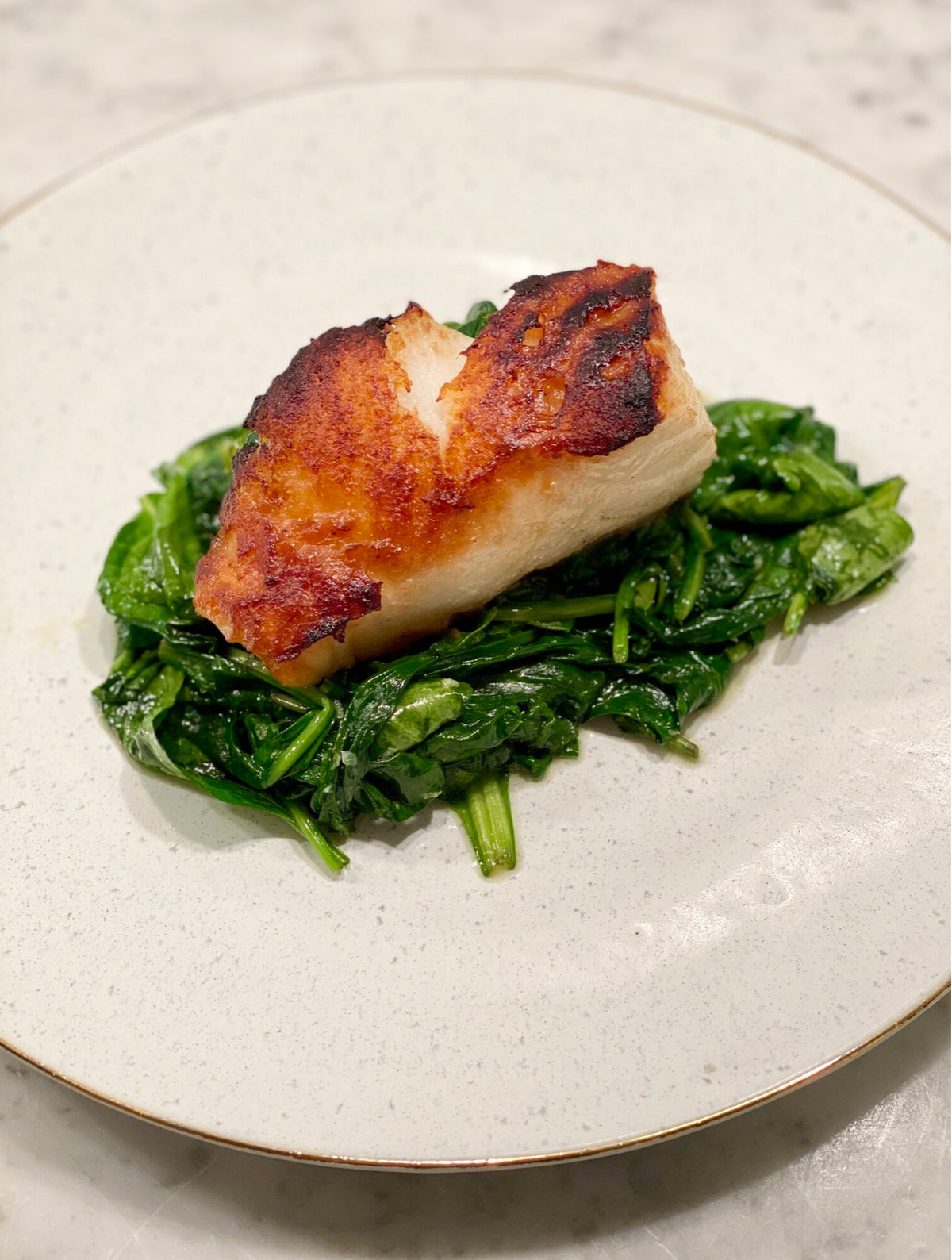 Miso Glazed Seabass — Living with Ivey
