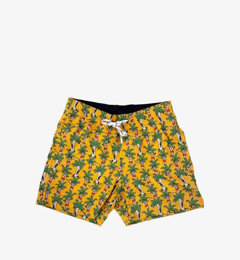 Parioca | Fauna and Flora Swim Trunks | Yellow – Living with Ivey