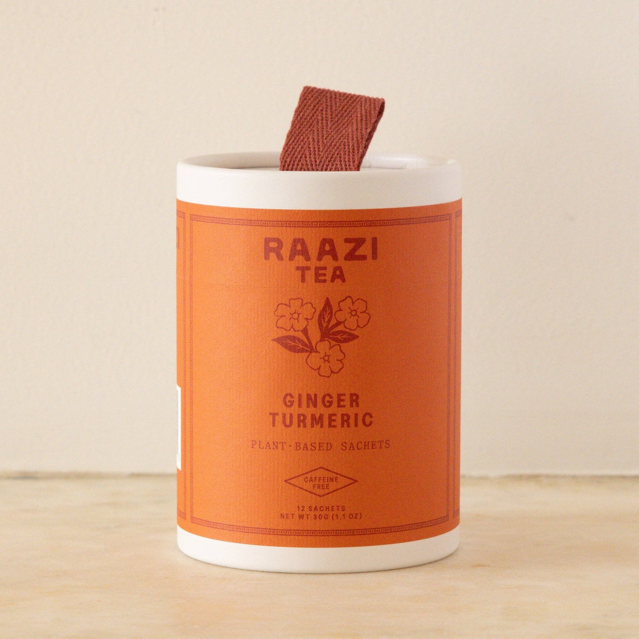 Raazi Tea | Ginger Turmeric Tea – Living with Ivey