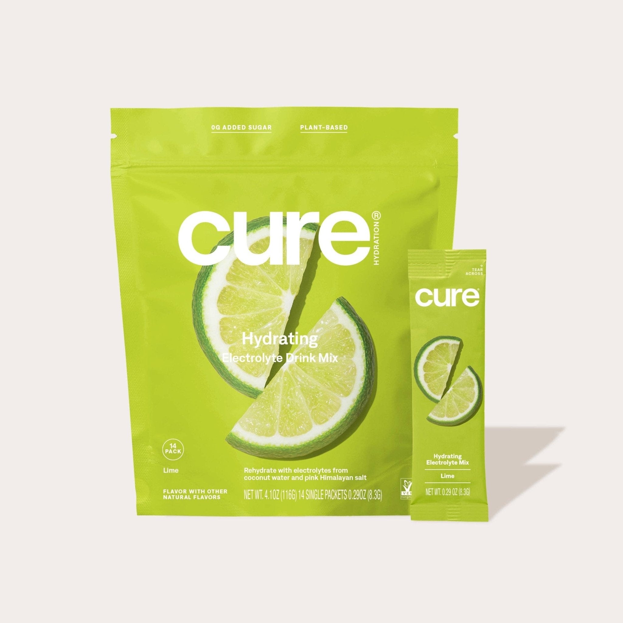 Cure Hydration | Lime Electrolyte Drink Mix – Living with Ivey