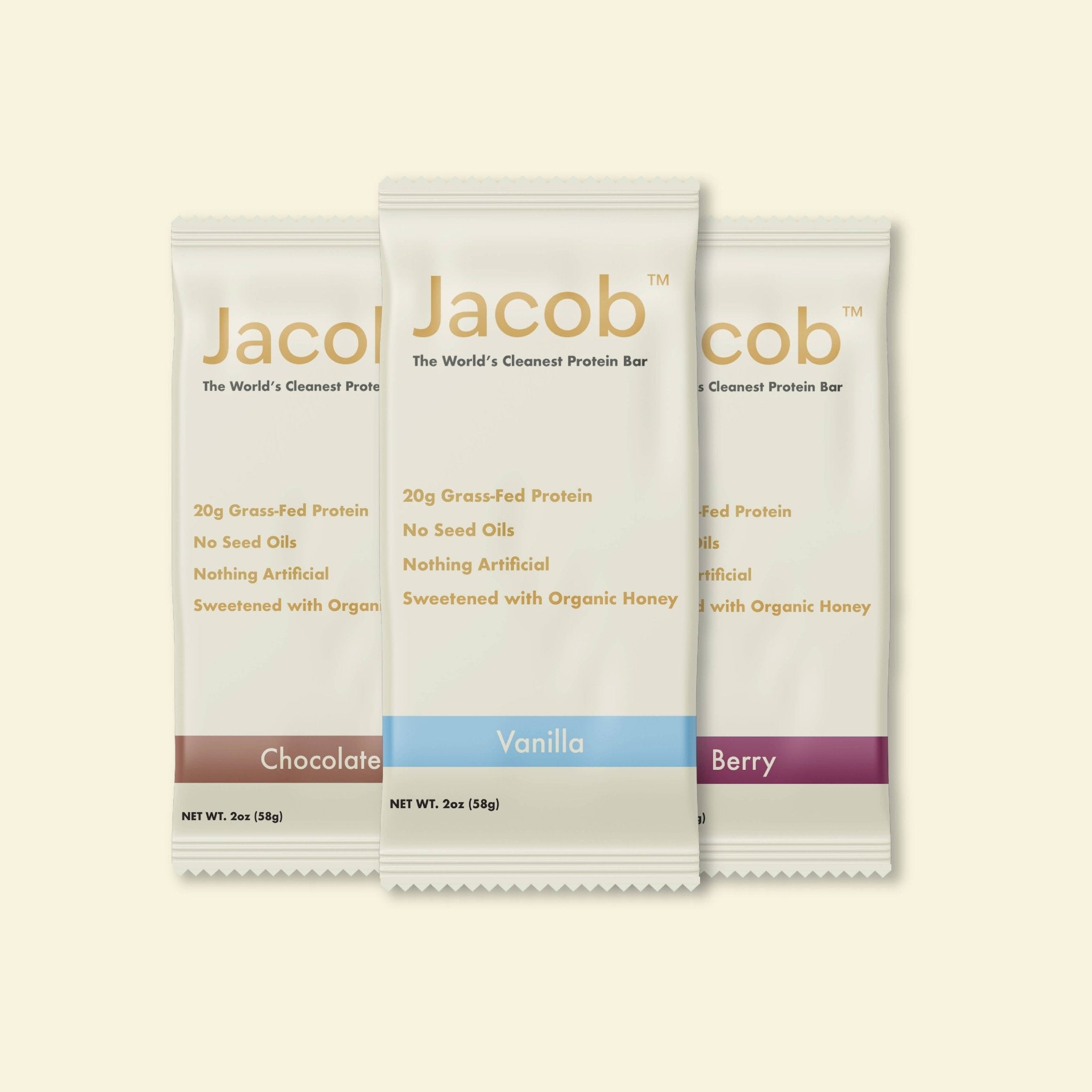 Jacob | Protein Bar - Grass-Fed Organic Protein Snack Bar – Living with ...
