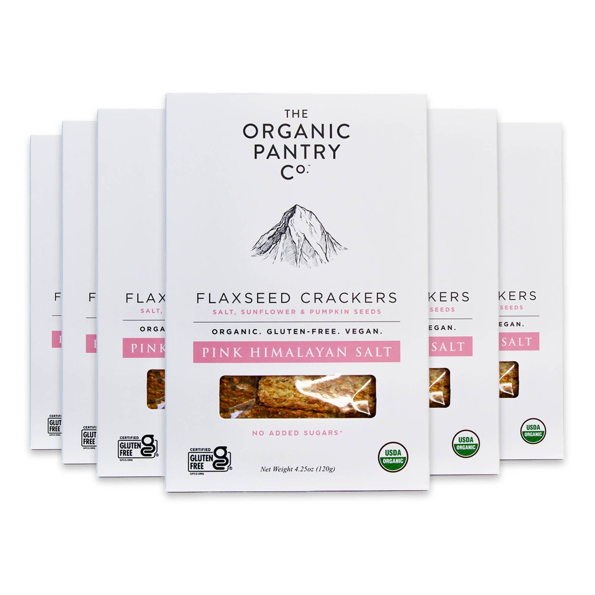 Pink Himalayan Salt Flaxseed Crackers — Living with Ivey