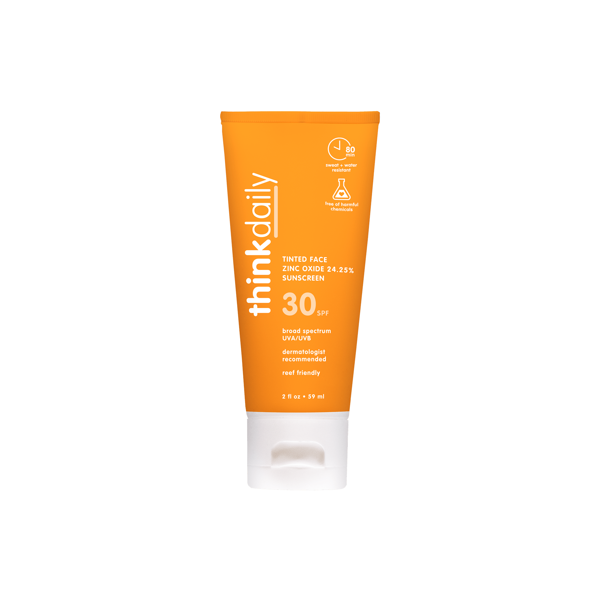 Think | Daily SPF 30 Everyday Face Tinted Sunscreen – Living with Ivey